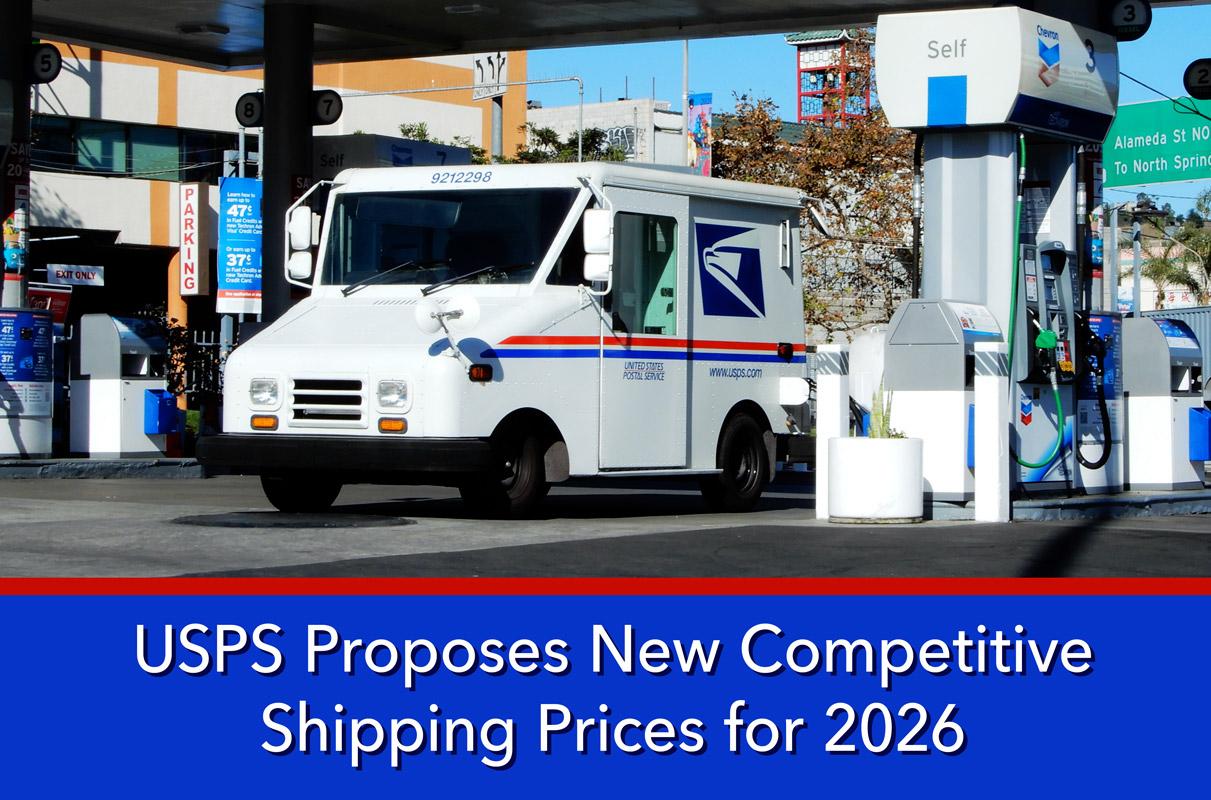 USPS Proposes New Competitive Shipping Prices for 2026