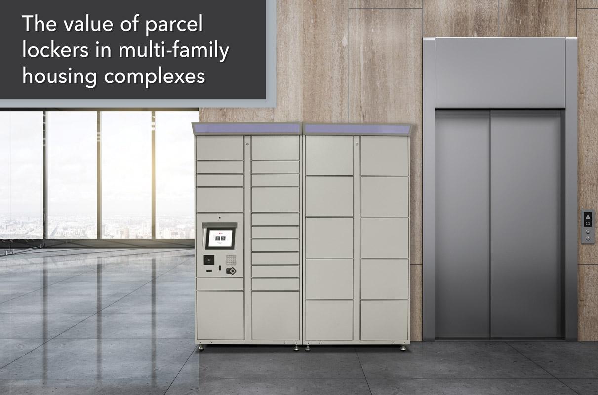 The value of parcel lockers in multi-family housing complexes