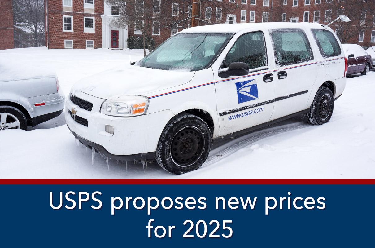 USPS Proposes New Competitive Prices for 2025