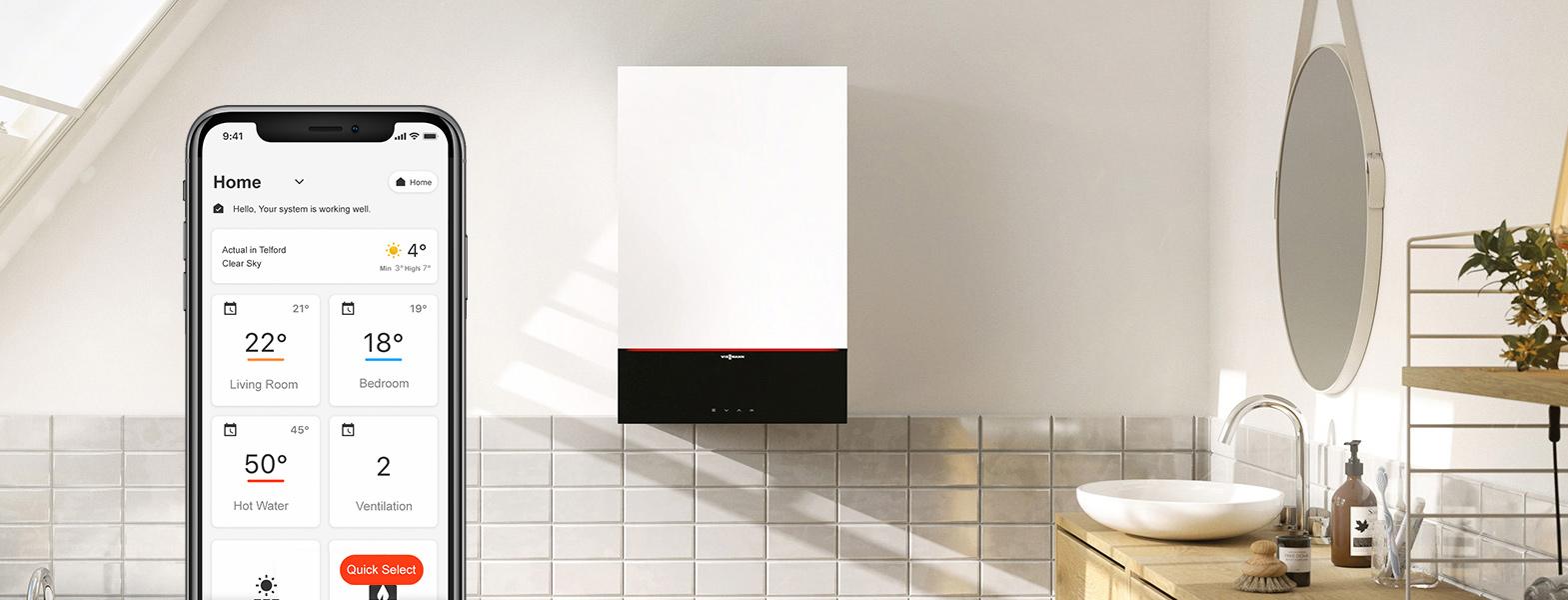 Connect Me - Advantages of the ViCare App | Viessmann