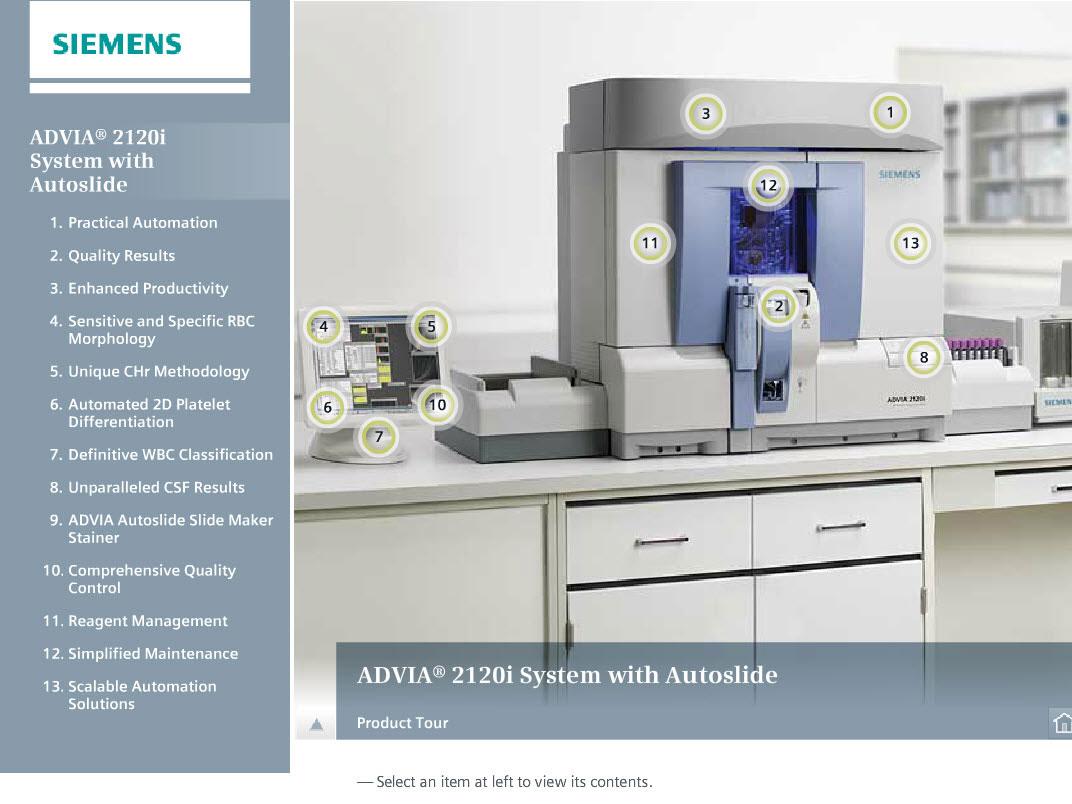 ADVIA 2120i Hematology System(+ Autoslide)