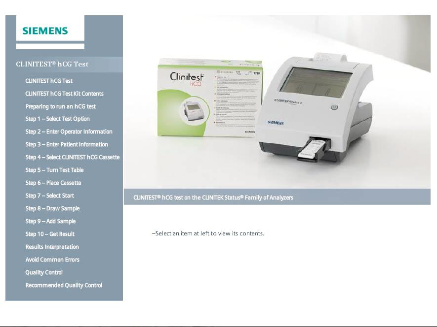 CLINITEST hCG Test