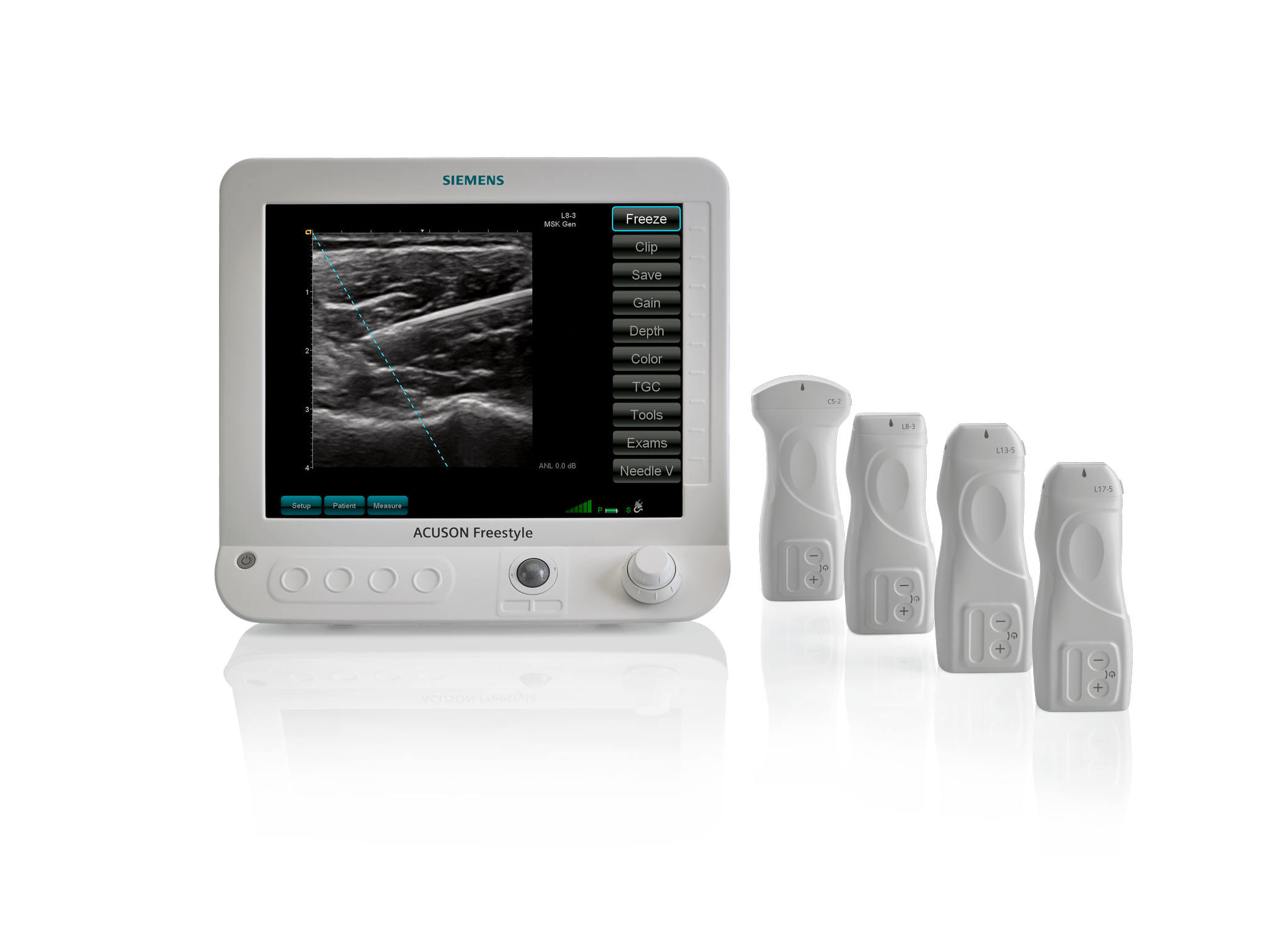 Wireless Ultrasound Transducers | ACUSON Freestyle