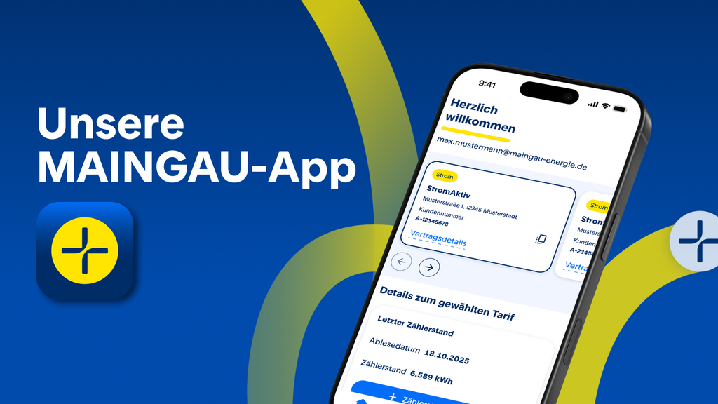 MAINGAU-App: Ihre Energieverträge einfach im Blick | MAINGAU