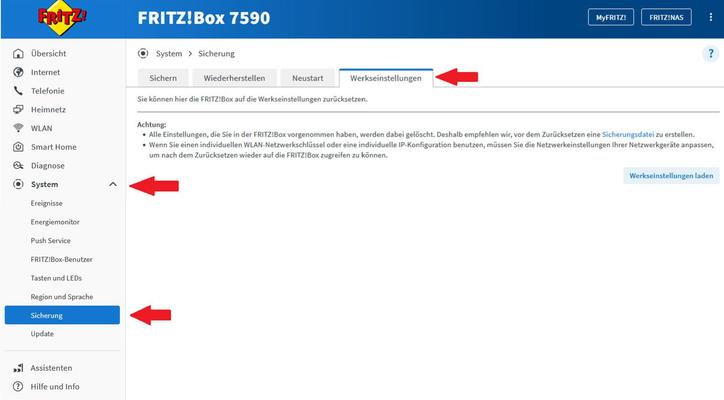 Konfiguration der FRITZ!Box 7530(AX) und 7590(AX) | Anleitung | MAINGAU