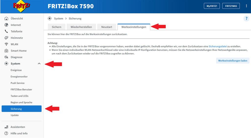 Konfiguration der FRITZ!Box 7530(AX) und 7590(AX) | Anleitung | MAINGAU