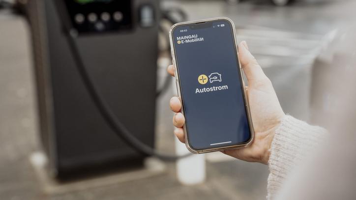 Lade-App von MAINGAU Autostrom