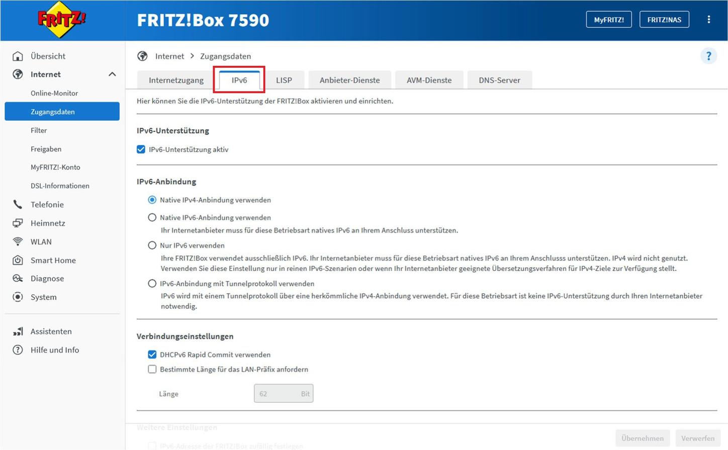 Konfiguration der FRITZ!Box 7530(AX) und 7590(AX) | Anleitung | MAINGAU