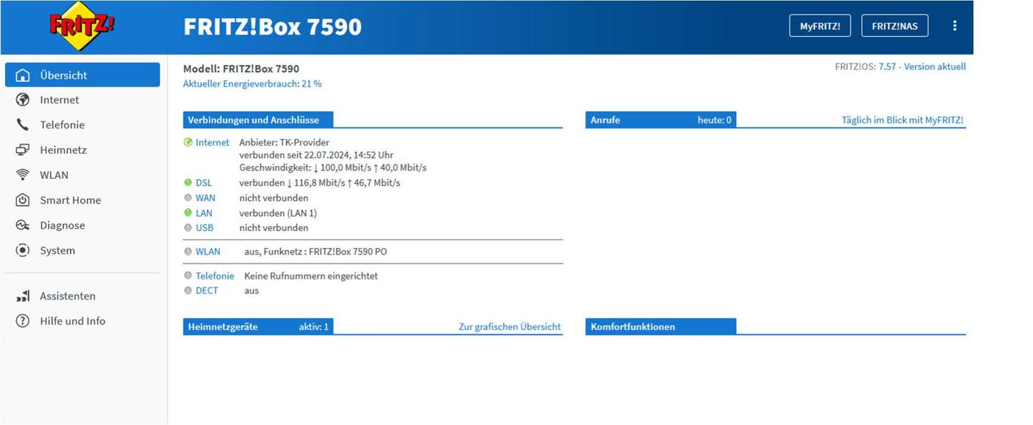 Konfiguration der FRITZ!Box 7530(AX) und 7590(AX) | Anleitung | MAINGAU