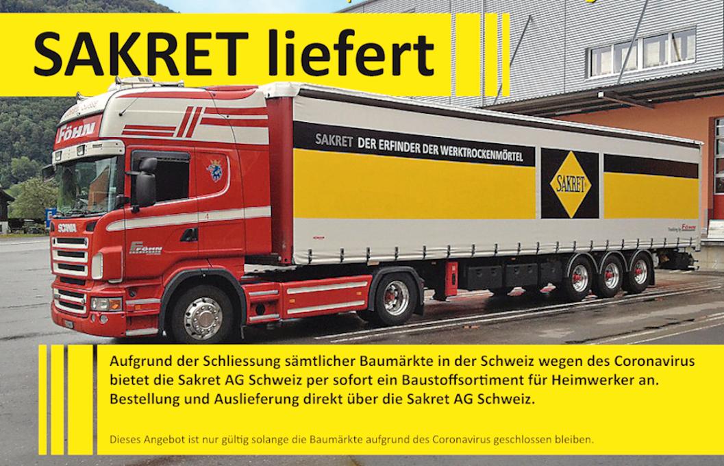 SAKRET | Für Fachunternehmer & Heimwerker