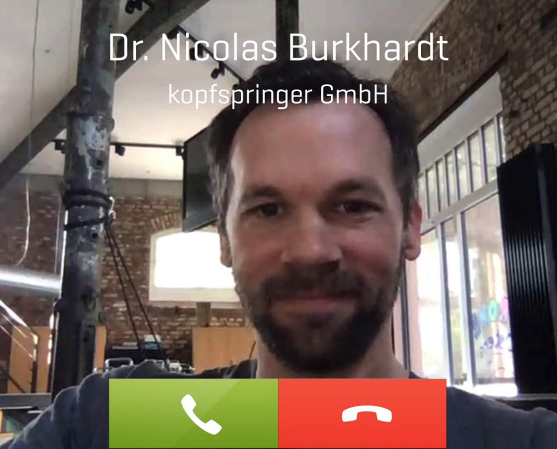 Dr. Nicolas Burkhardt