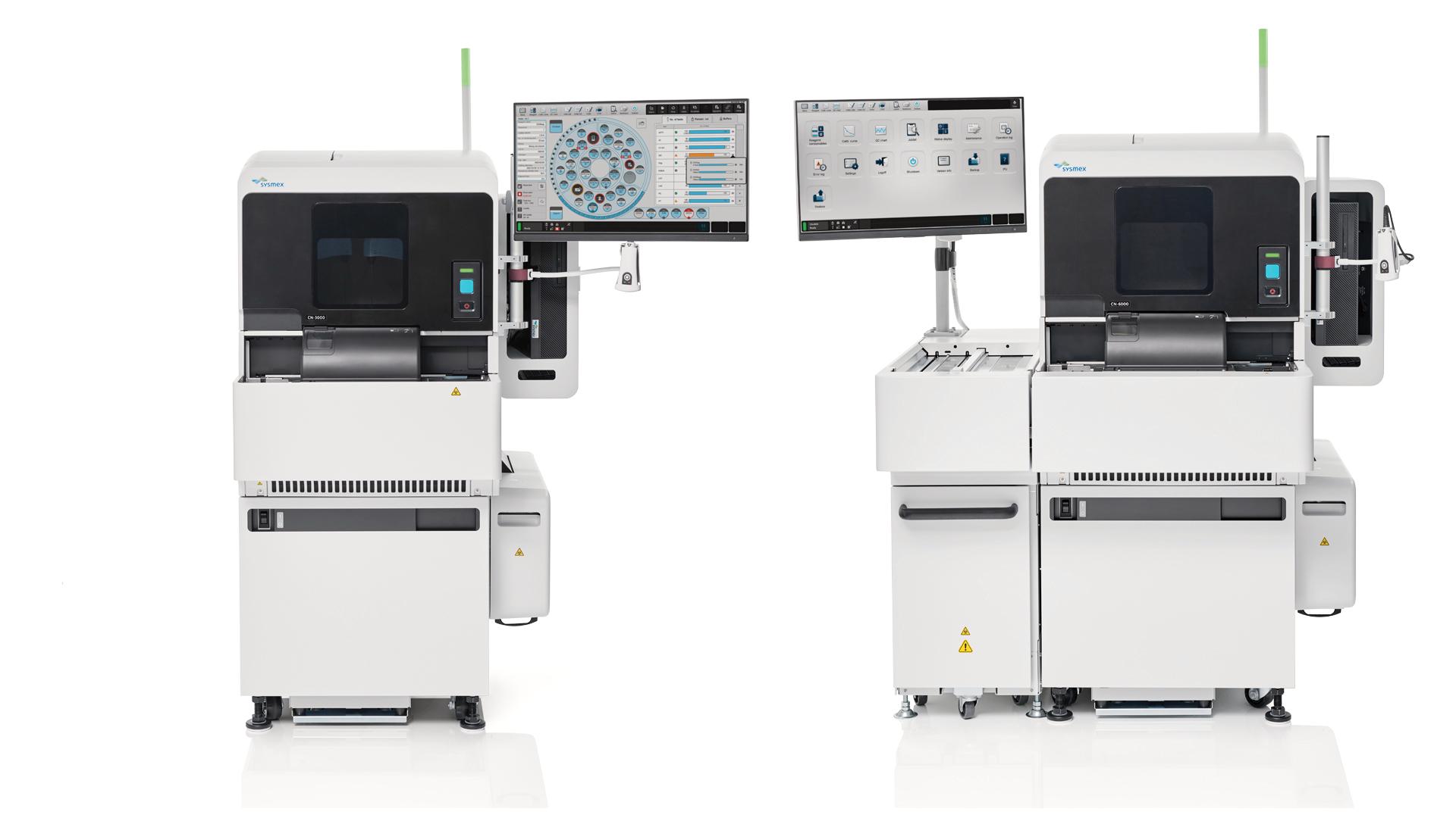 Hemostasis Systems Sysmex CN-3000 and CN-6000