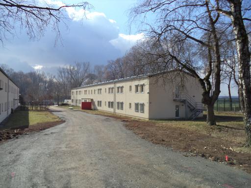 Gemeinschaftsunterkunft in den Conn Barracks: Platz für 196 Flüchtlinge