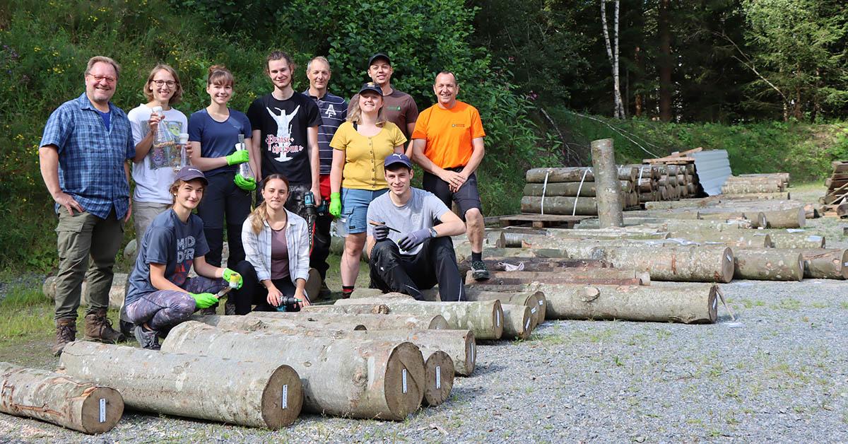 Inoculated trees for species protection