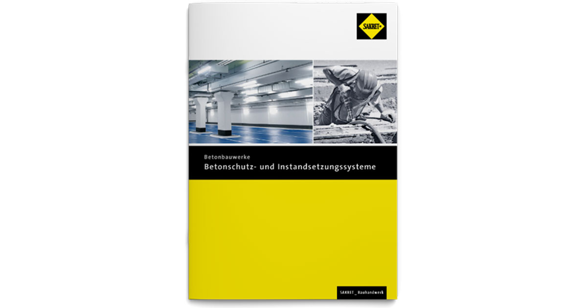 Betoninstandsetzung: Flyer und Broschüren