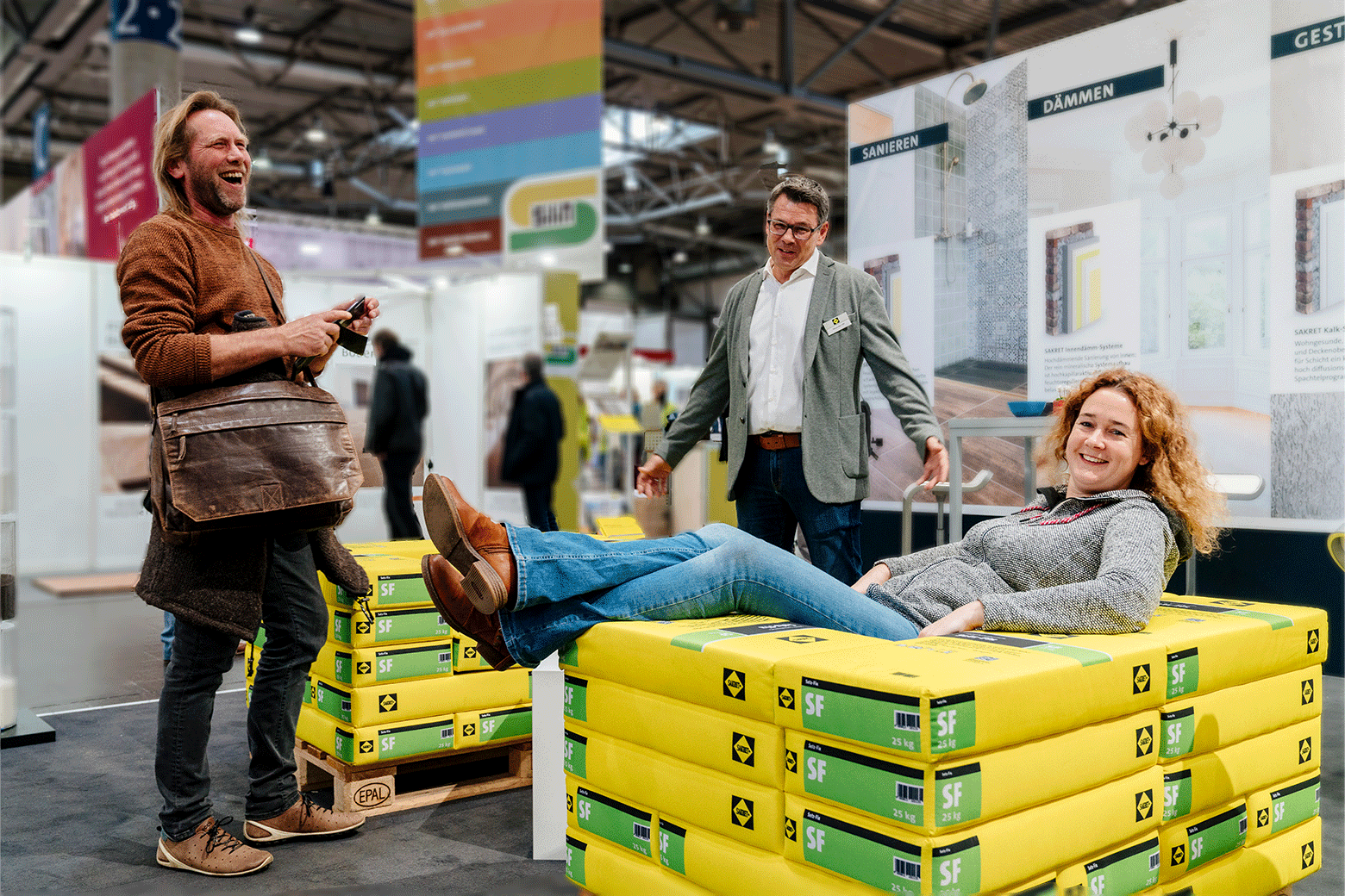 SAKRET erfolgreich auf denkmal Fachmesse