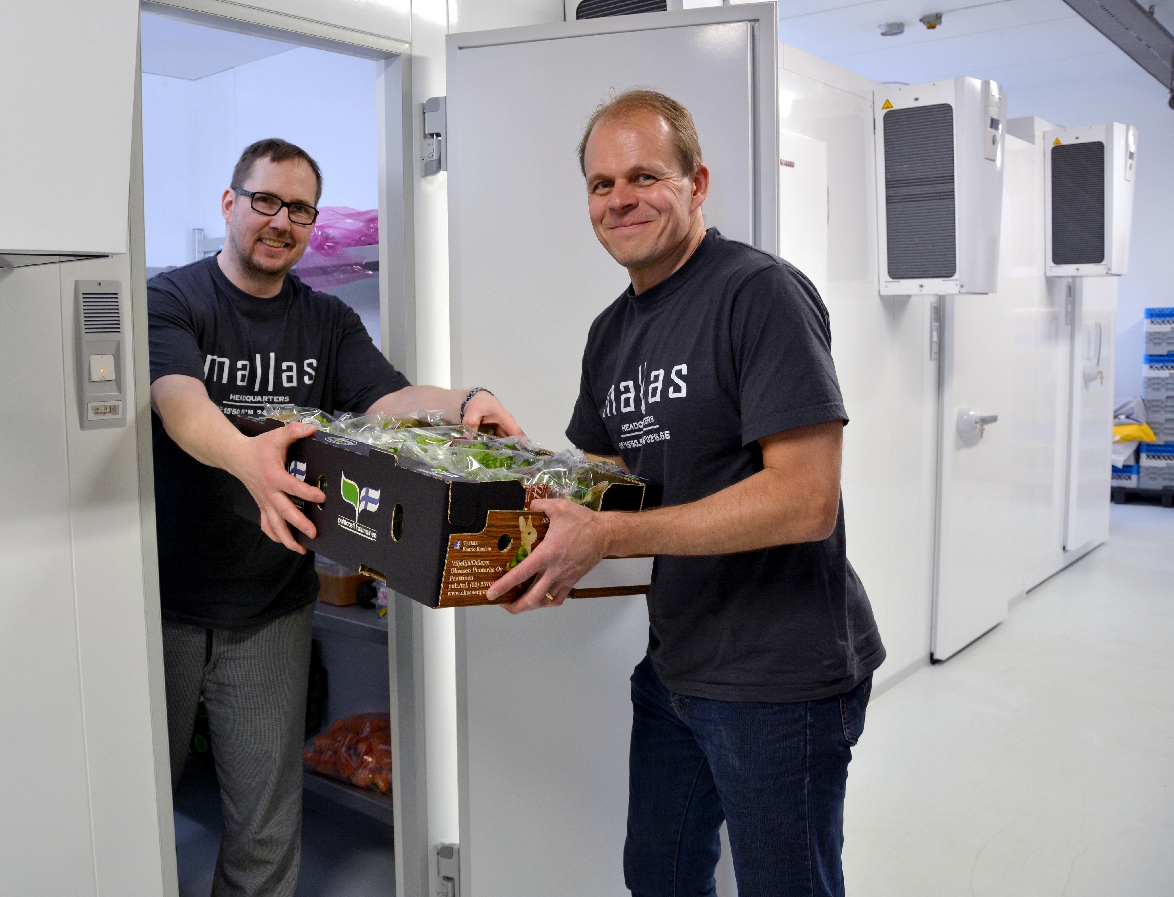 Koeloplossingen voor Mallas-Pidot catering in Finland