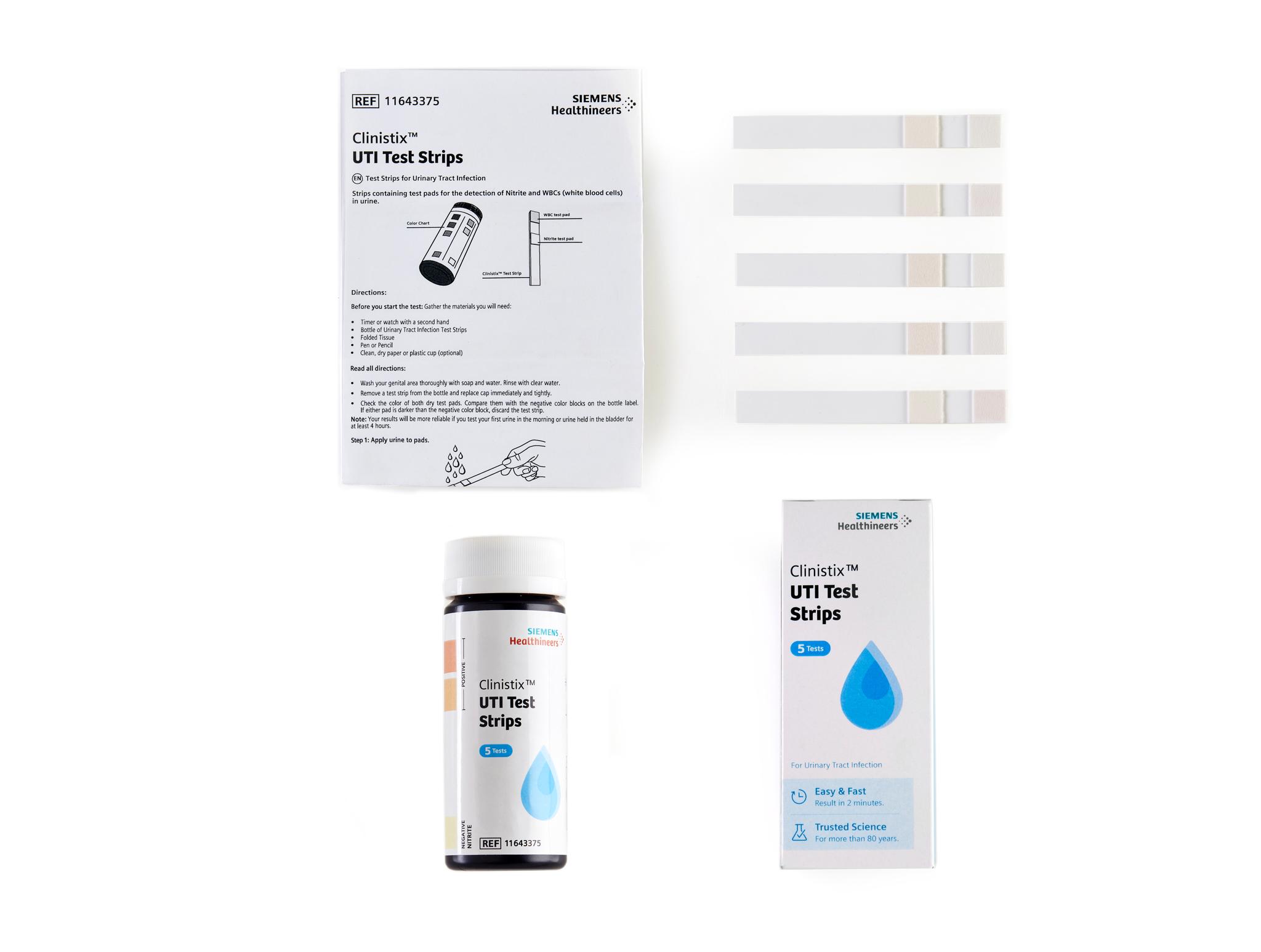 Clinistix At Home Uti Test Strips | Siemens Healthineers