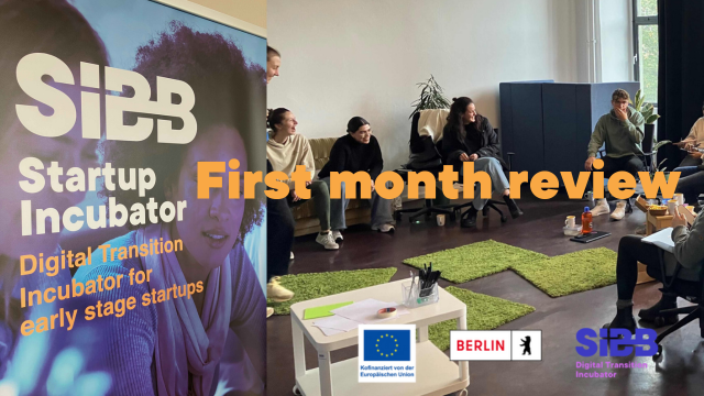 SIBB Incubator 2023: An intense first month in review