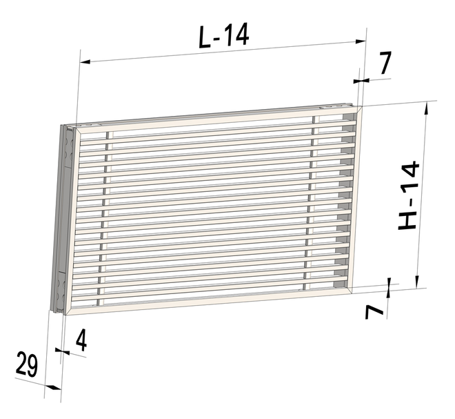X-GRILLE modular | TROX Nederland B.V.