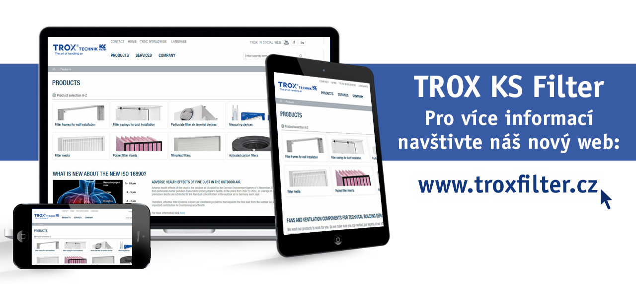 TROX KS FILTER NEJVĚTŠÍ ČESKÝ VÝROBCE VZDUCHOVÝCH FILTRŮ A FILTRAČNÍCH ...