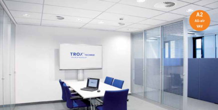 Swirl diffusers for a rapid air change | TROX UK Ltd