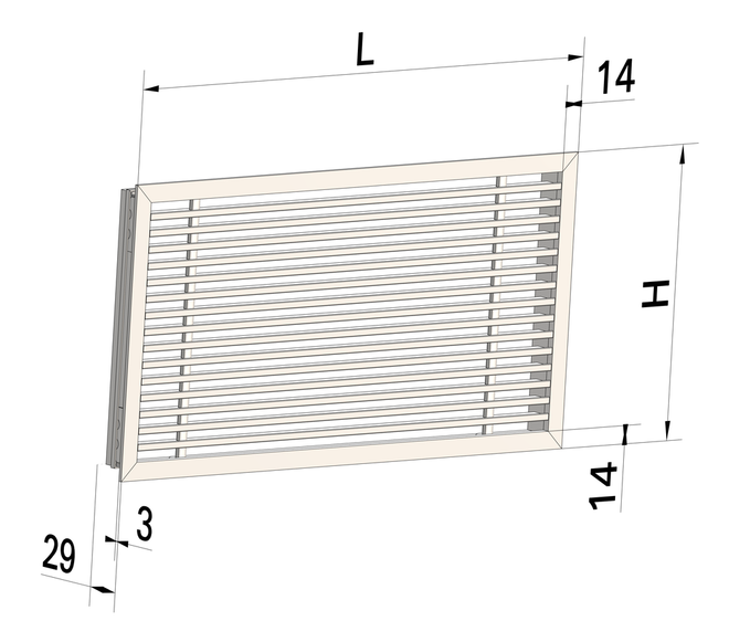 X-GRILLE modular | TROX Auranor Norge AS