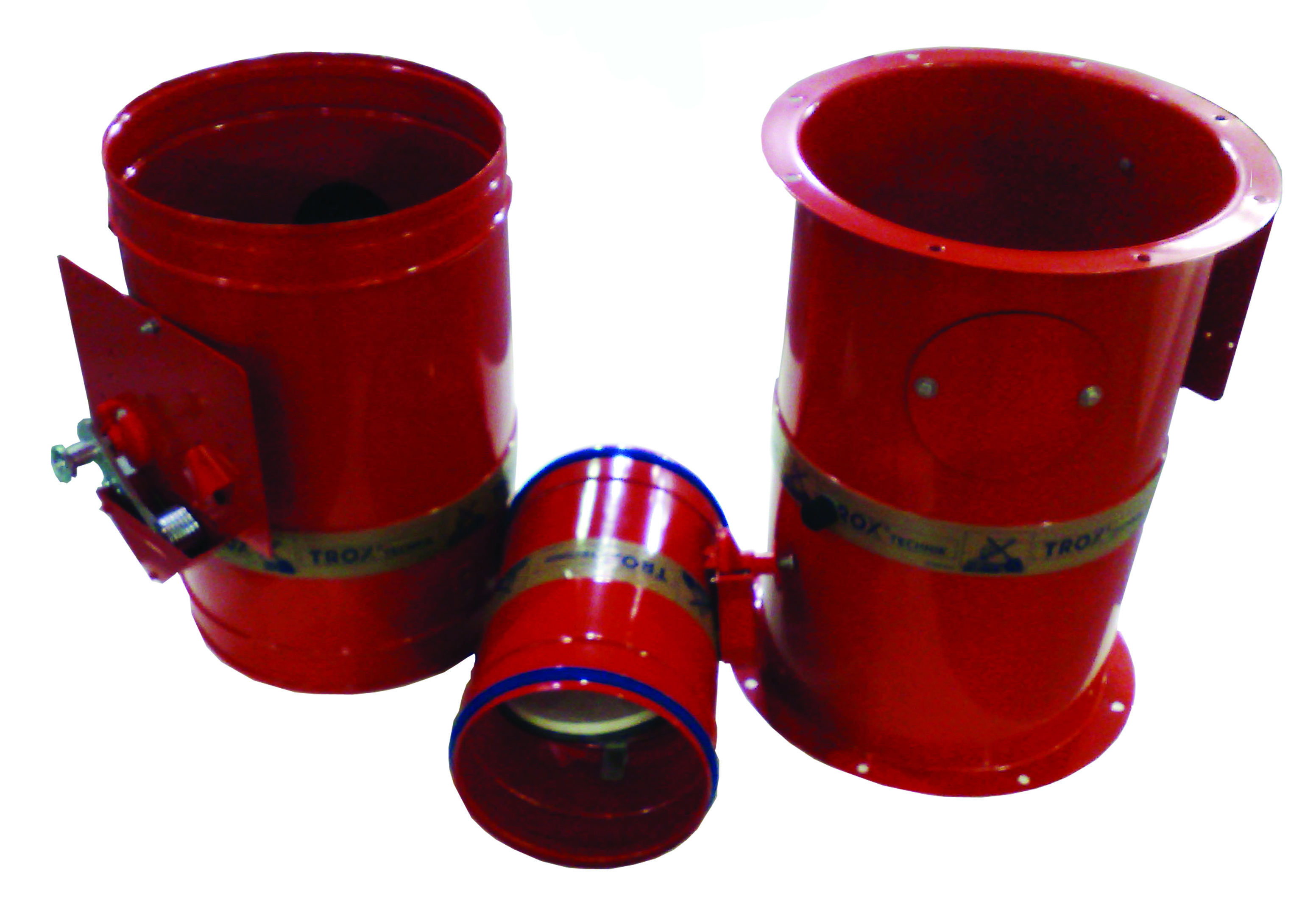 Dampers corta fogo Redondos | TROX do Brasil Ltda.